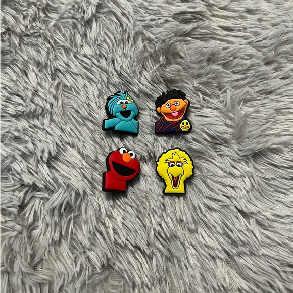 CROCS | Jewelry | Sesame Street Croc Charm Set | Poshmark
